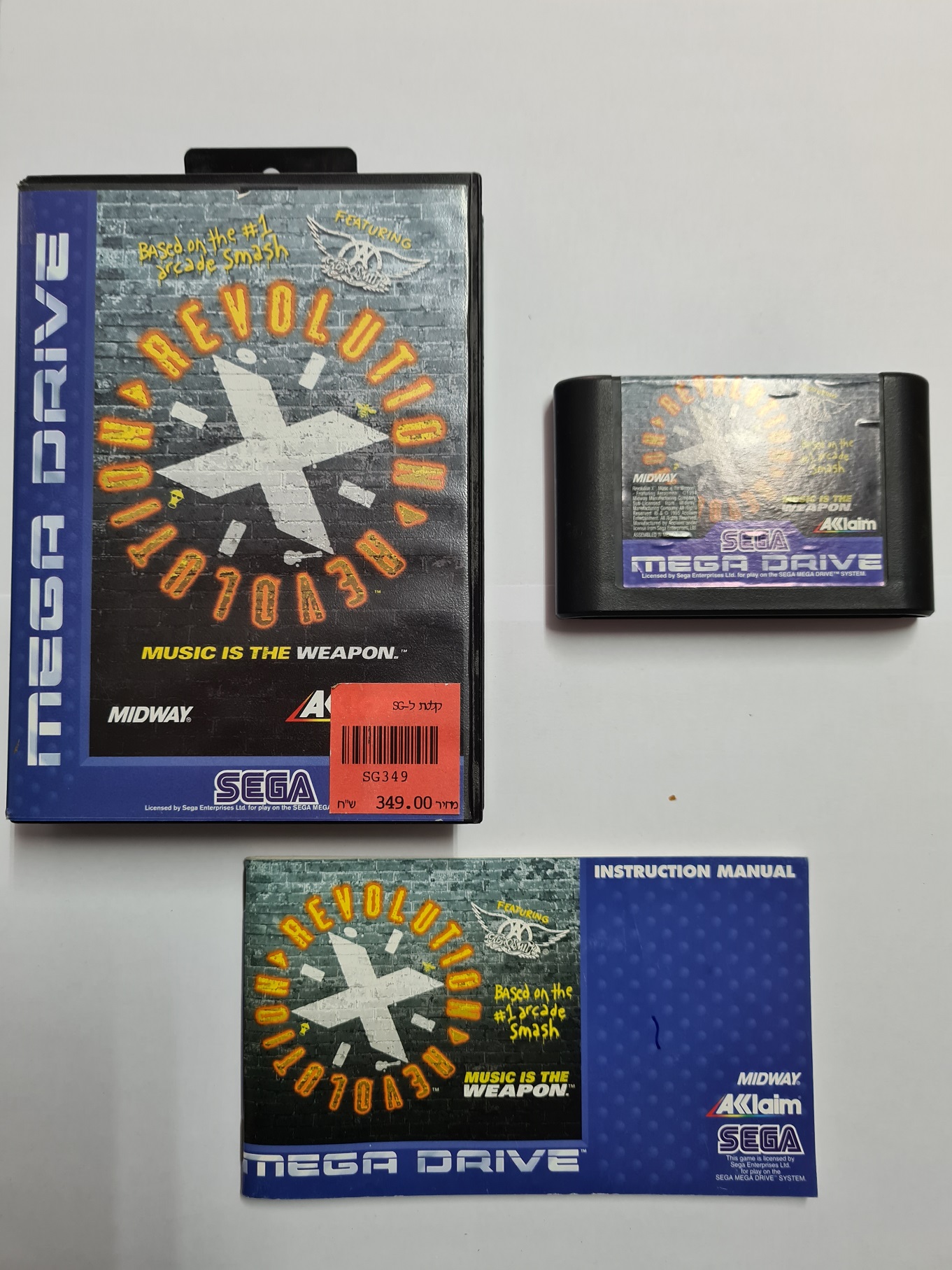 Revolution X megadrive | SEGA | SEGA GENESIS \ MEGA DRIVE