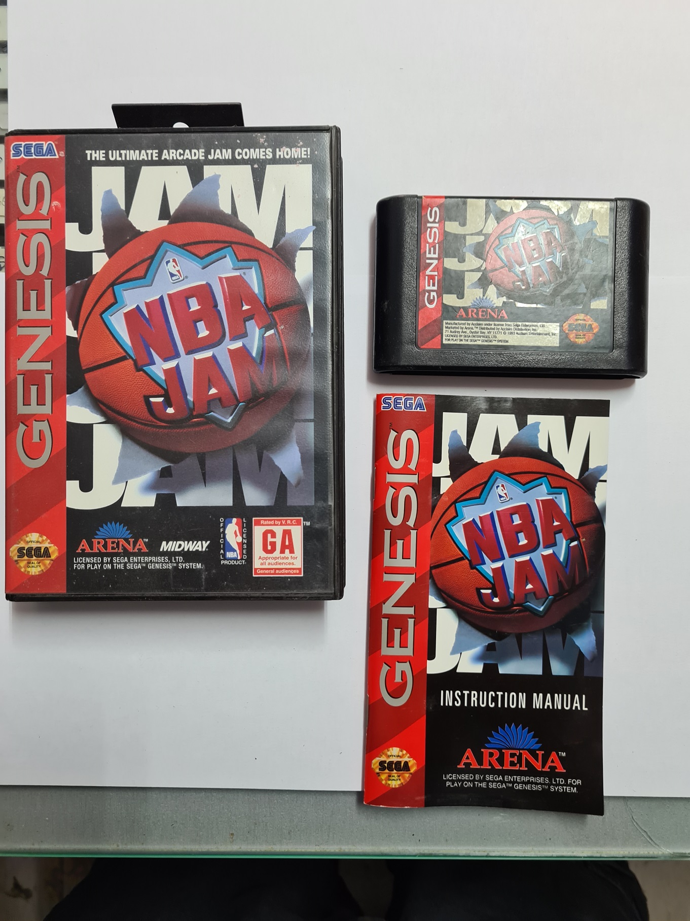 nba jam genesis | SEGA | SEGA GENESIS \ MEGA DRIVE