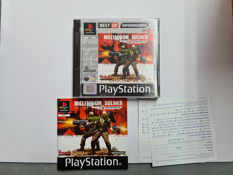 millennium soldier expendable | SONY PLAYSTATION | PSX\PSone